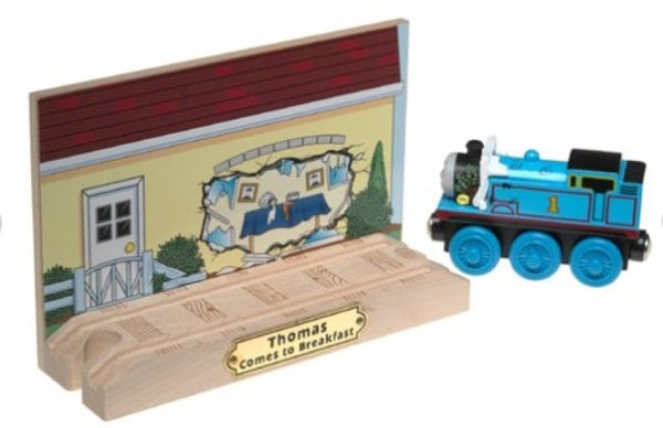 Thomas & Friends Wooden LIMITED EDITION THOMAS COMES TO BREAKFAST ...